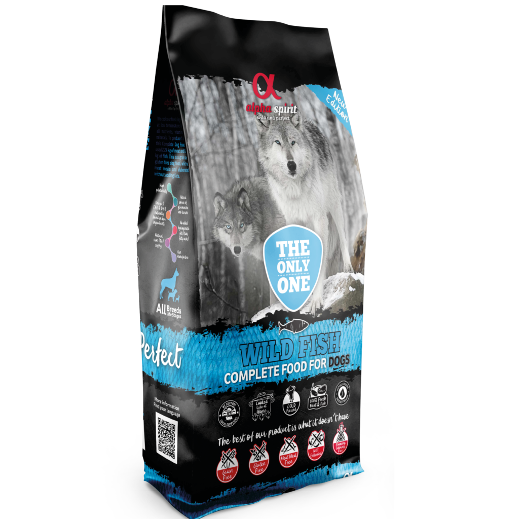 alpha spirit Dog The Only One Wild Fish 12kg - alpha spirit Shop