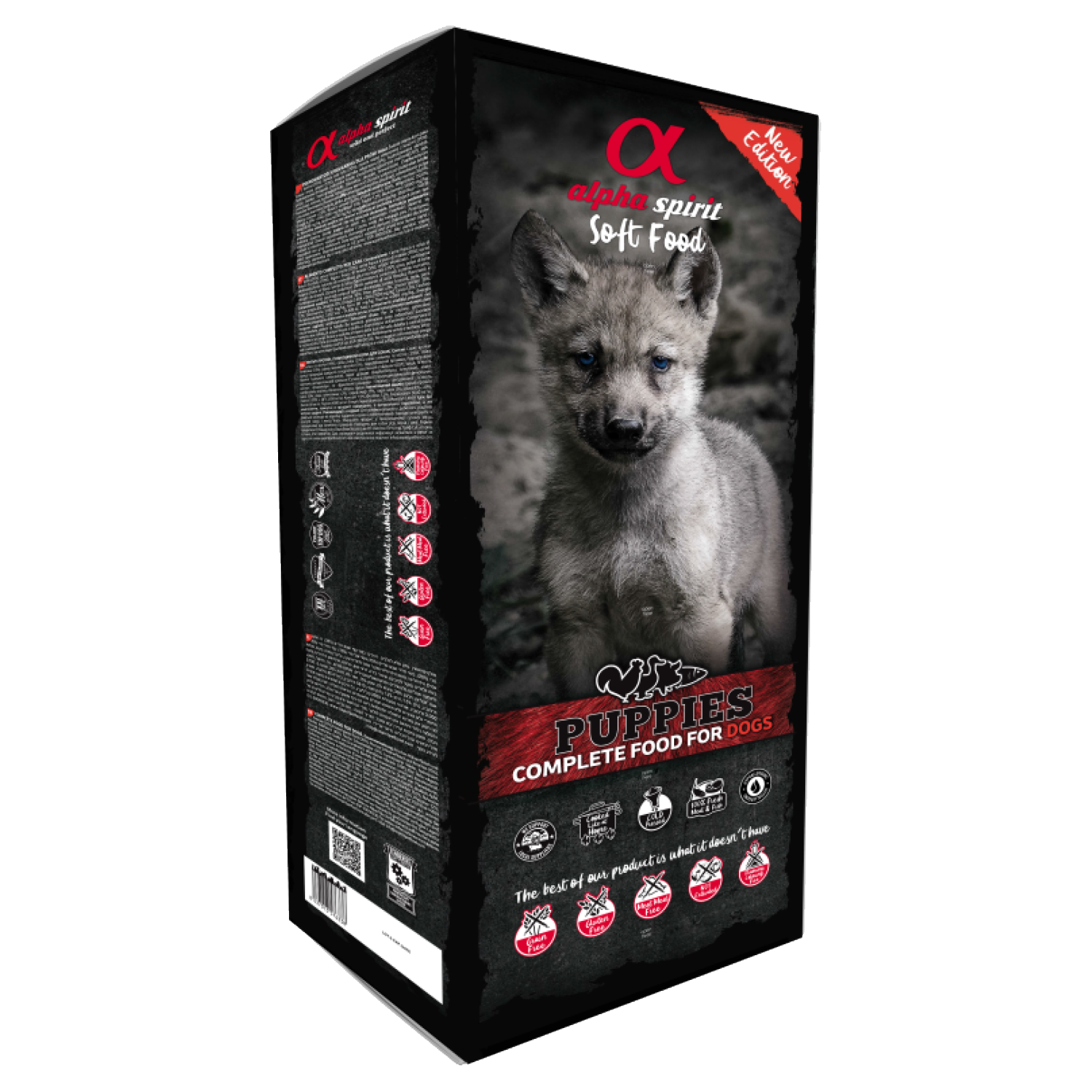 alpha spirit Dog Complete Soft Food Puppies 9kg - alpha spirit Shop